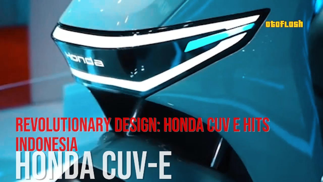 Revolutionary Design: Honda CUV e Hits Indonesia! - YouTube