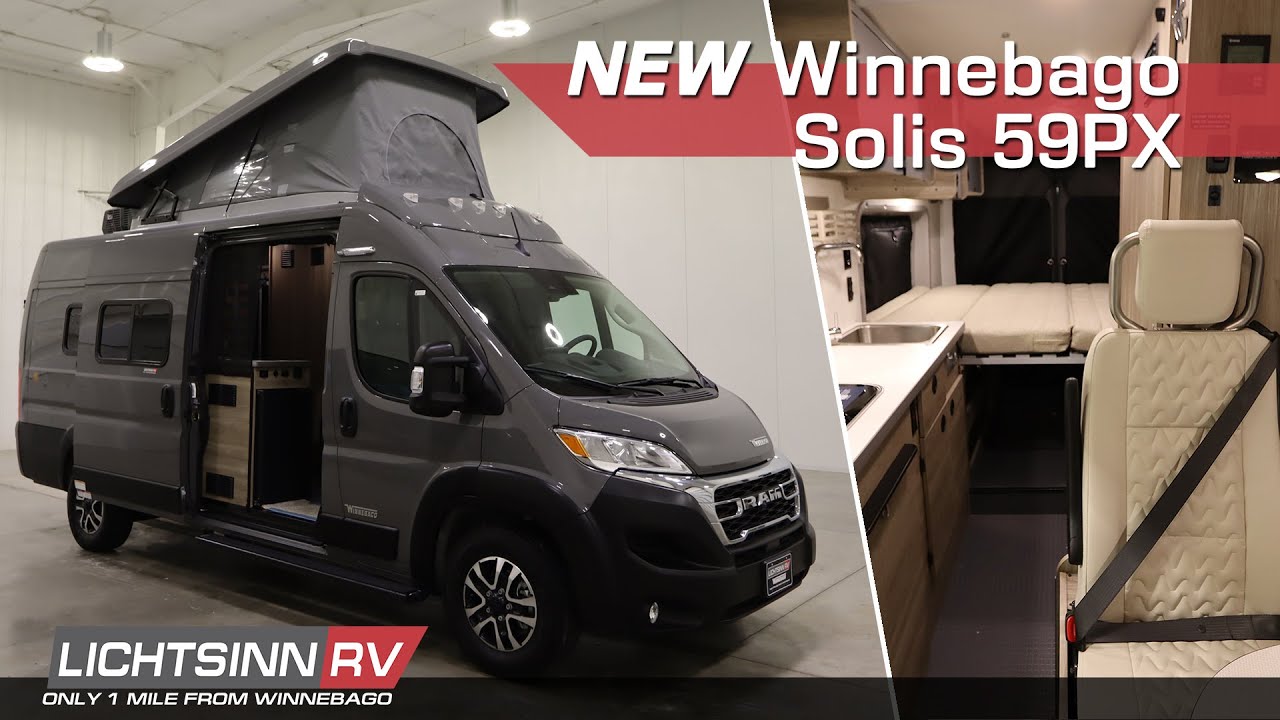 LichtsinnRV.com - New Winnebago Solis 59PX - Class B Gas Motorhome ...