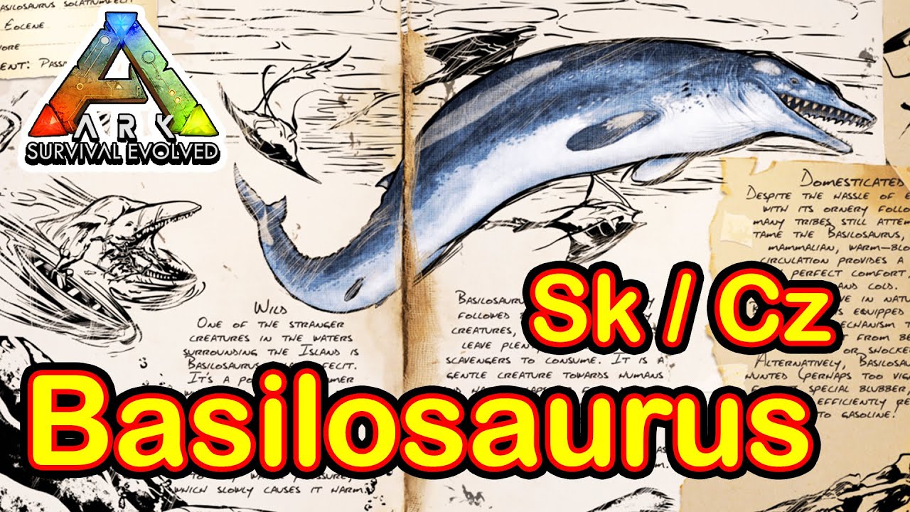 Jak ochočit Basilosaurus - Ark: Survival Evolved Cz / Sk - Tutorial ...