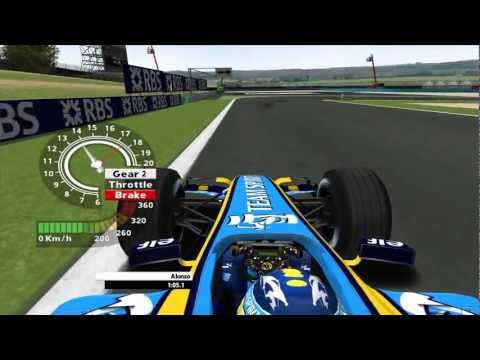 Grand Prix 4 - Fernando Alonso - Magny-Cours 2006 - Onboard lap