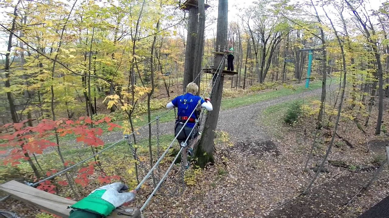 2013 Holiday Valley Sky High Adventure Park - YouTube
