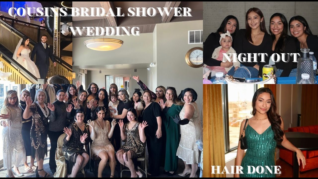 Cousins Bridal Shower + A Fun Weekend In My Life (hair done, night out ...
