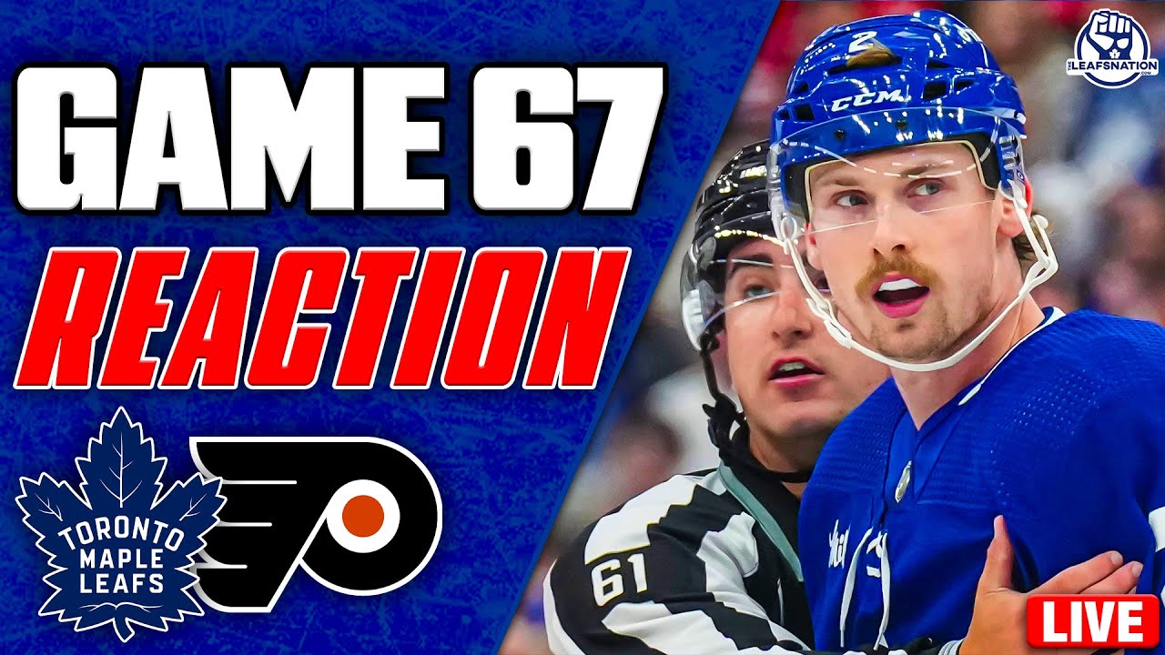 Maple Leafs vs Philadelphia Flyers LIVE POST GAME feat. Carter Hutton ...