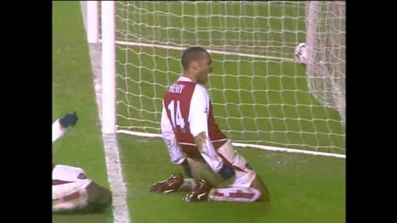 Thierry Henry Slide Celebration