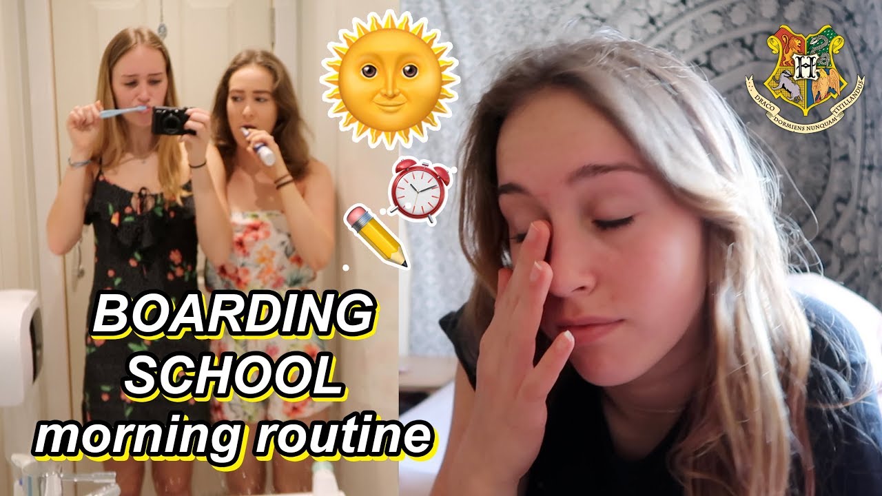 boarding school morning routine 🌞 - YouTube