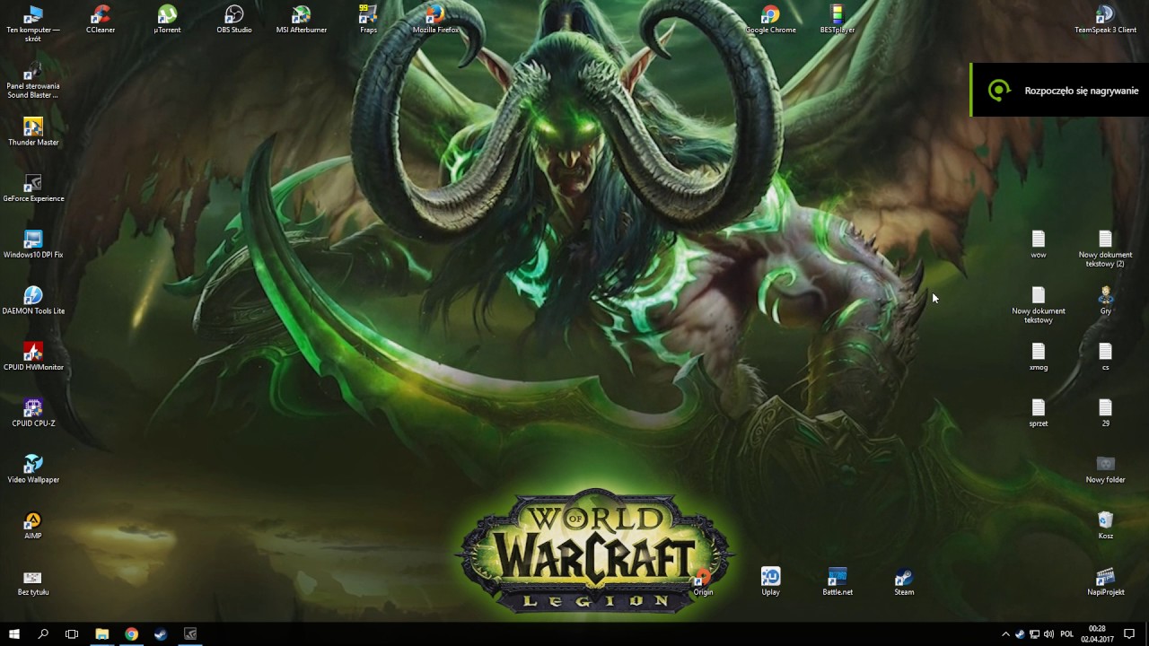 wow animated wallpaper - YouTube