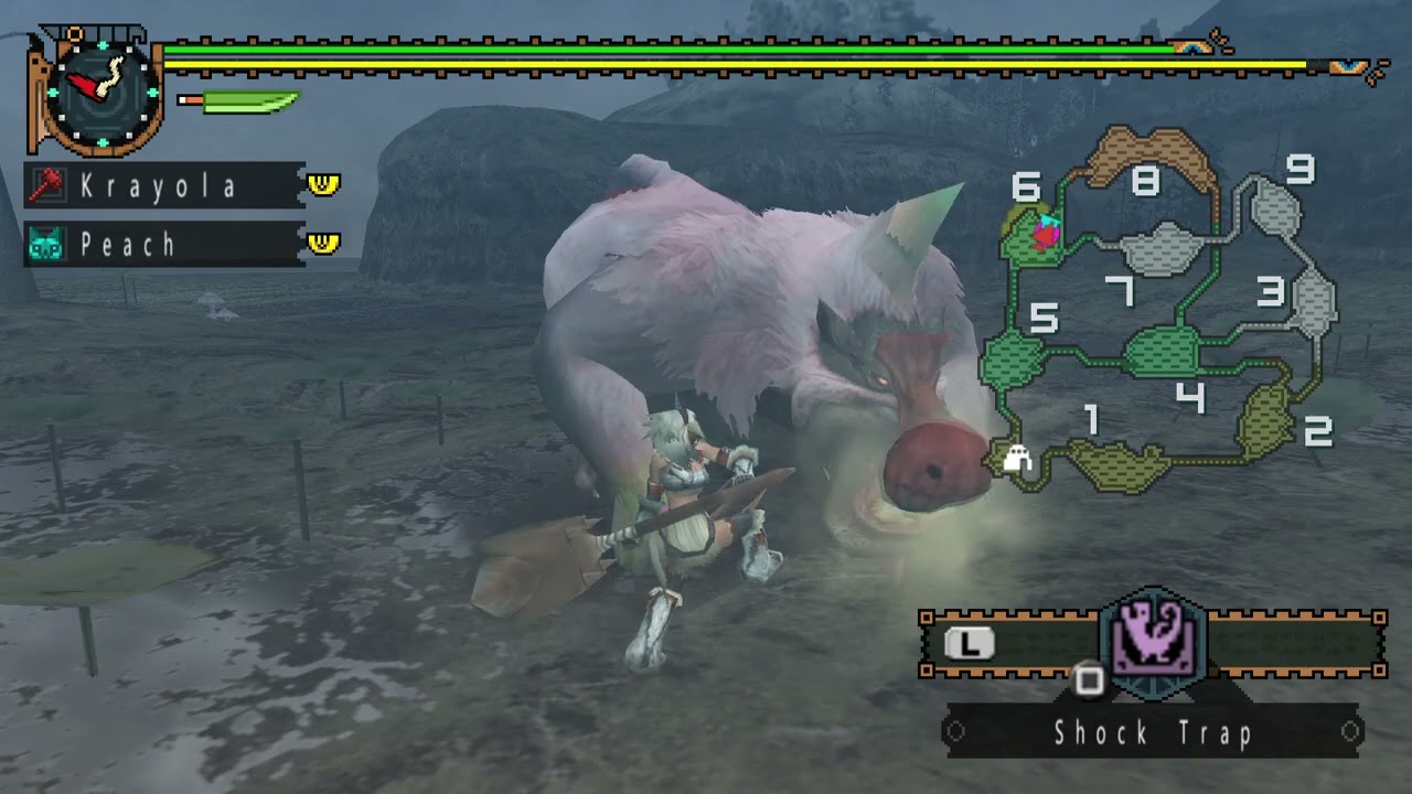 MHFU Part 76 Hunt The Congalala Swamp Monster Hunter Freedom Unite ...