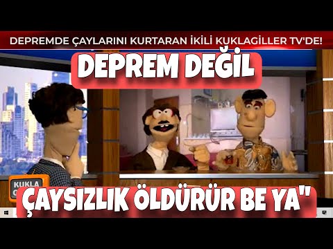 Millet Deprem Onlar Çay Derdinde!..