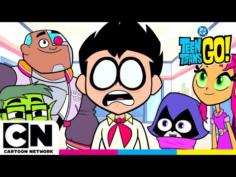 Teen Titans Go to School | Teen Titans Go! | Cartoon Network UK