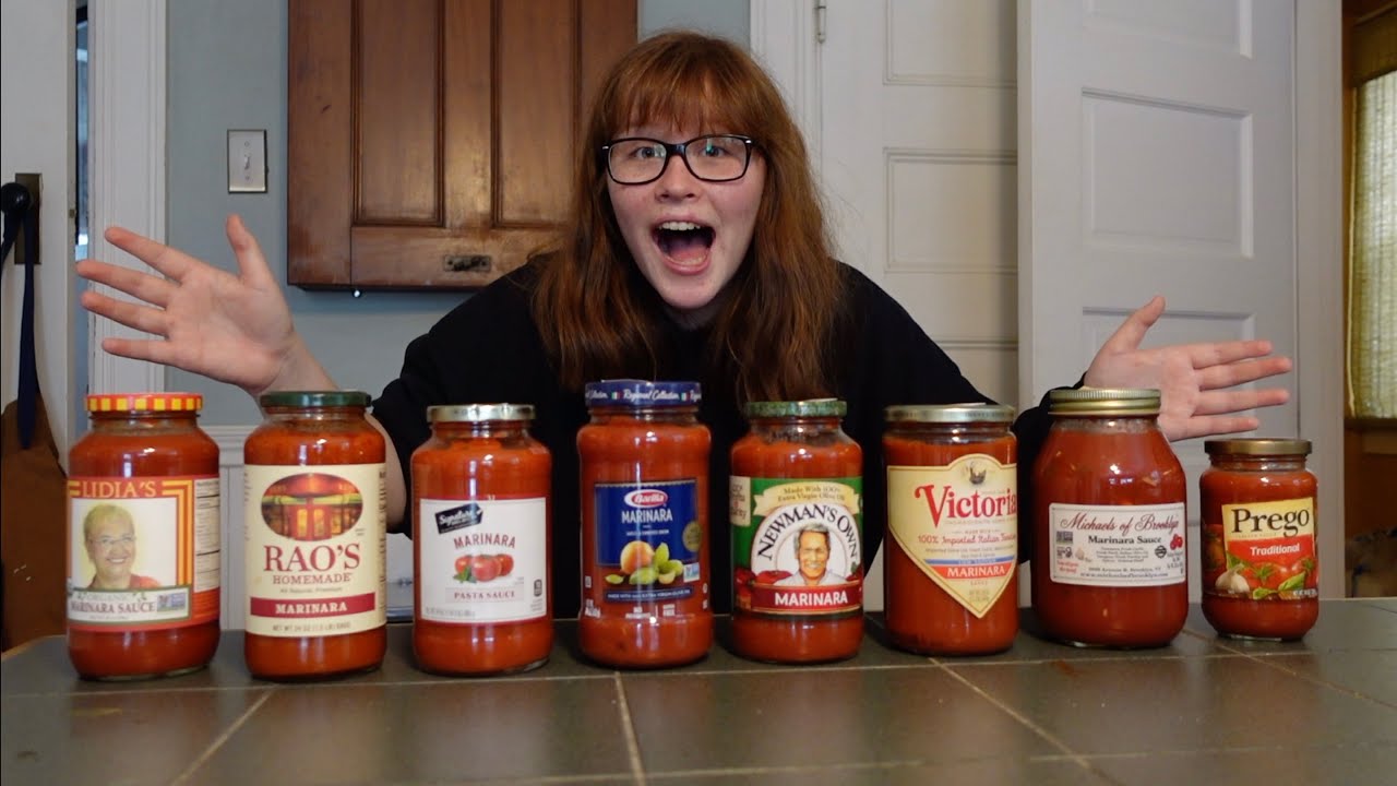 BLIND SUPERMARKET SAUCE TASTE TEST - YouTube