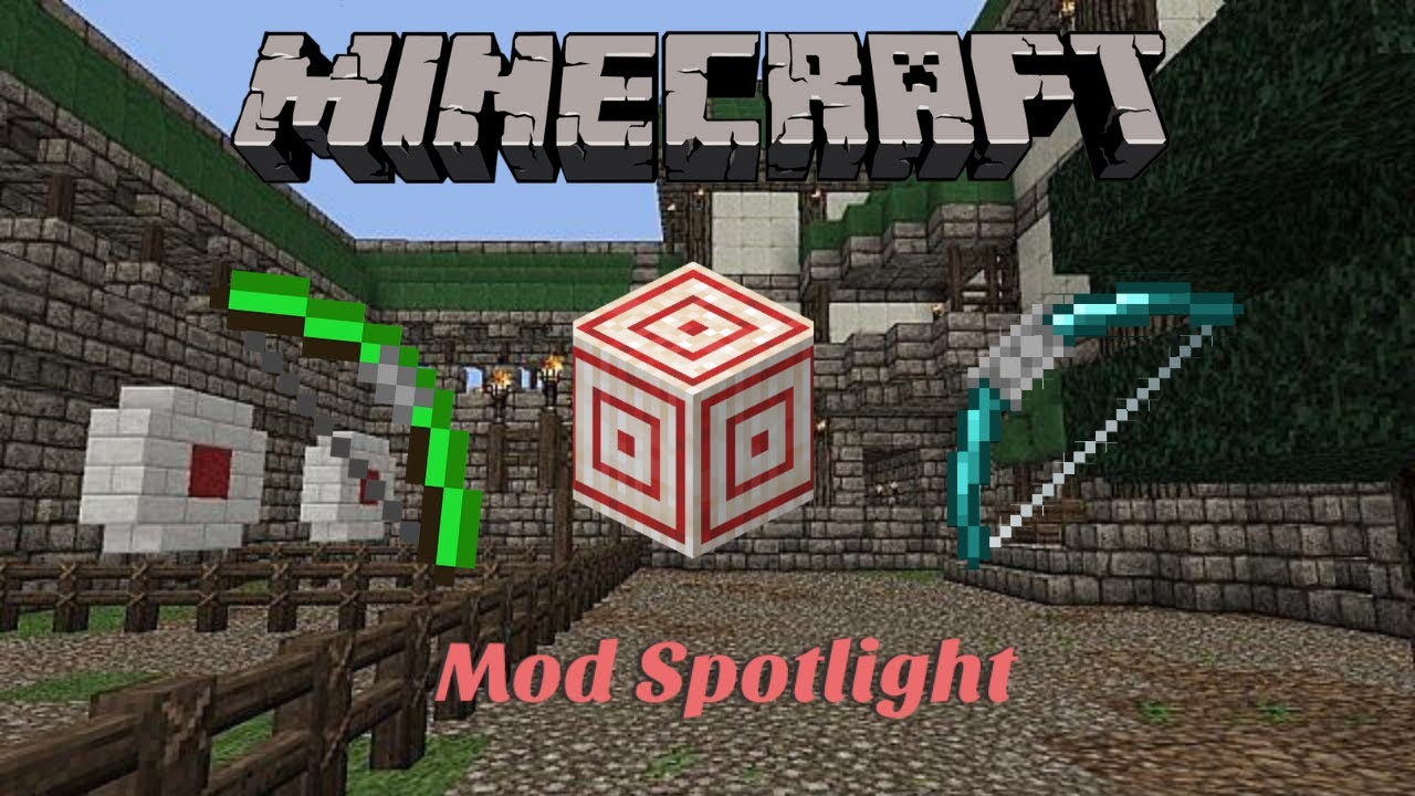 Minecraft Mod Spotlight Extra Bows - YouTube