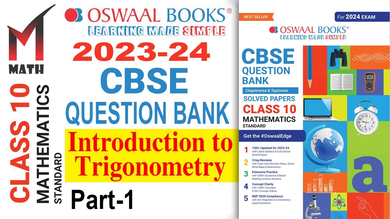 Oswaal Question Bank I Class 10 Math 2023-24 I Introduction to ...