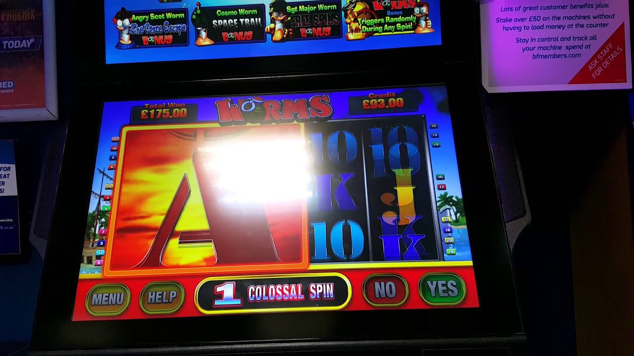 Worms slot mega spin 10£ - YouTube