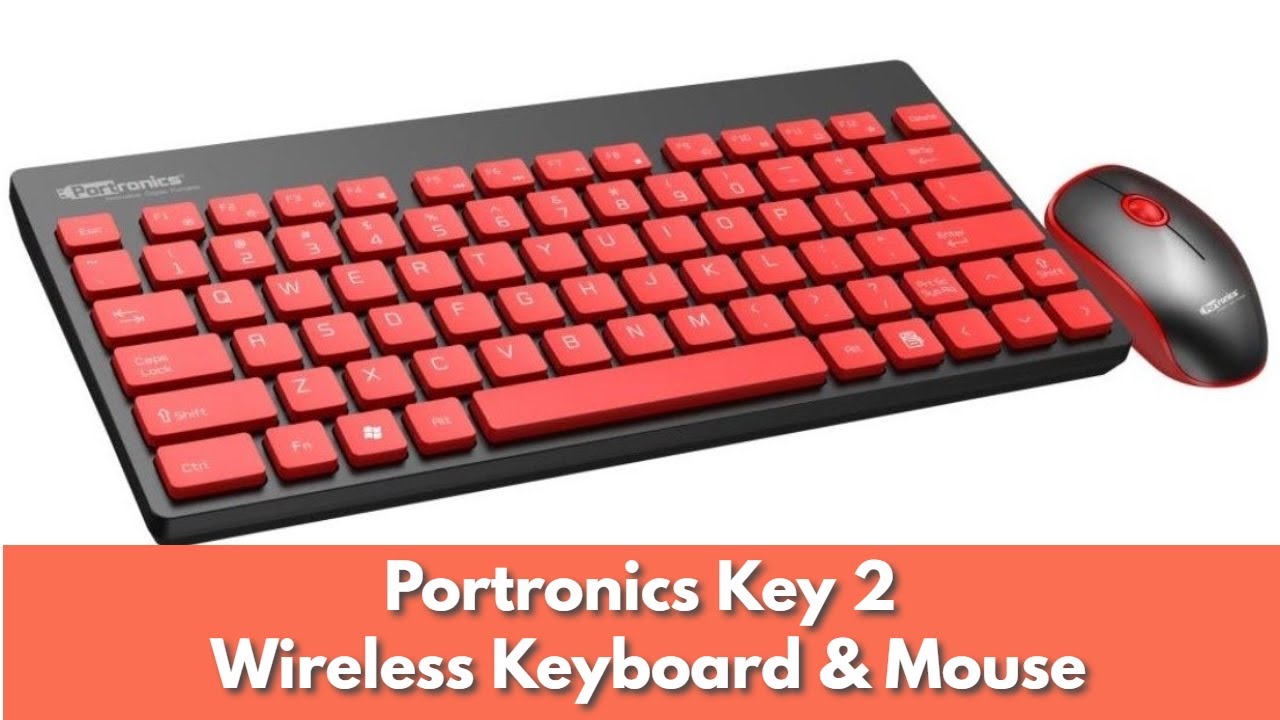 Portronics Key 2 - Wireless Keyboard & Mouse - YouTube