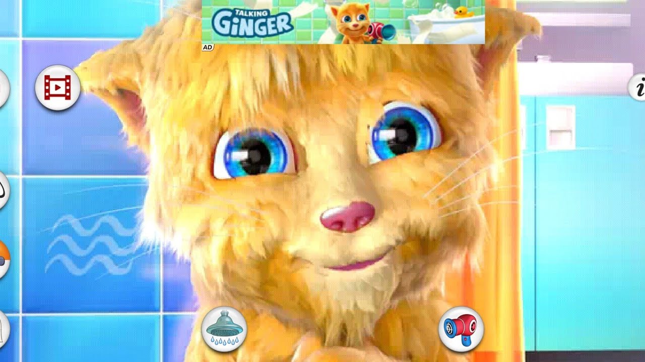 Talking Ginger Android Gameplay Best Android Games #4 - YouTube