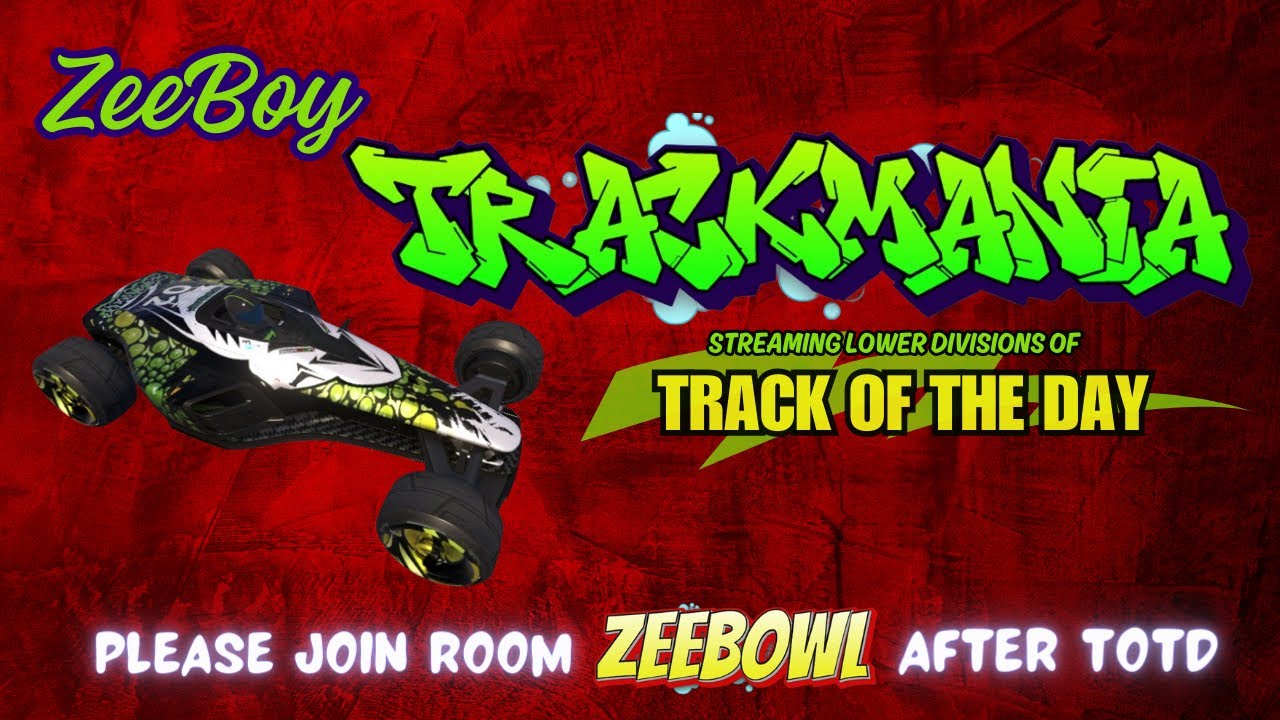 LIVE Zee Boy Trackmania Lower Division Track of the day - YouTube