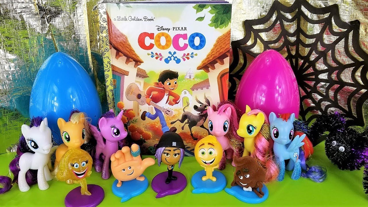 COCO Read Aloud with My Little Pony The Movie Ponies & The Emoji Crew ...