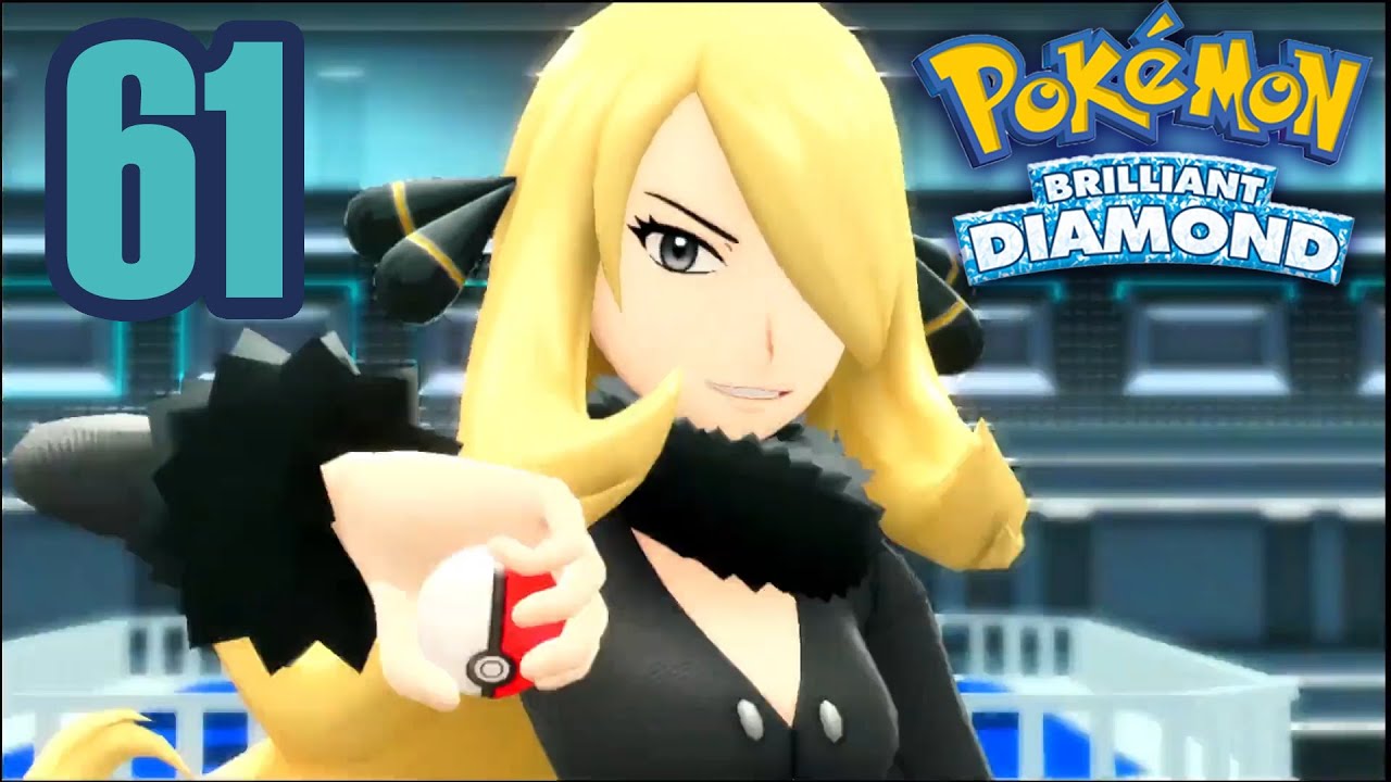 Pokemon Brilliant Diamond - Champion Cynthia Battle - part 61 - YouTube