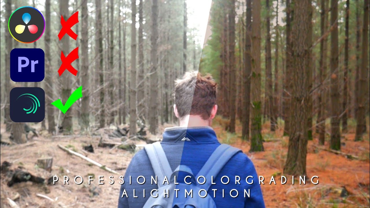Professional Color Grading in Alight Motion - YouTube
