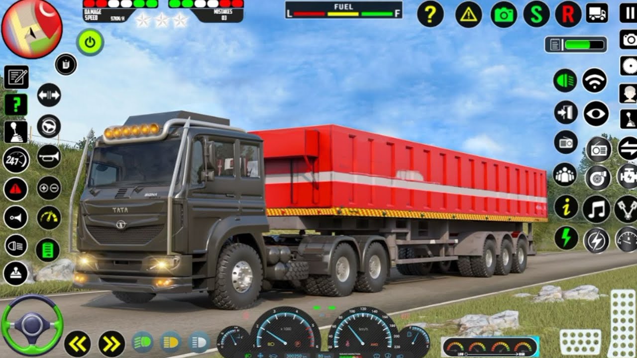Euro Truck Driving Simulator/Driving Mode/Truck Driving Games - YouTube