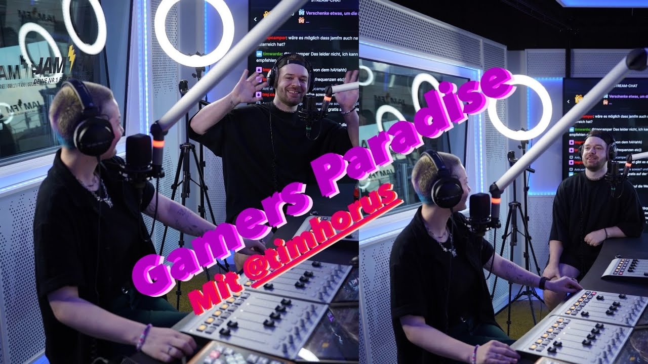 @TimHorus im Radio am Start! Gamers Paradise mit Giuli June nur auf JAM ...