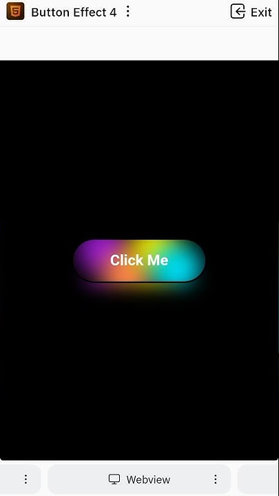 Button Effect 4 | Mini Program | Web Suite Mini Program | Web Development Mini Program - YouTube