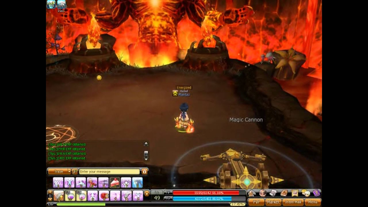Dragon Saga - Rogue at Lavalon SOLO HD - YouTube