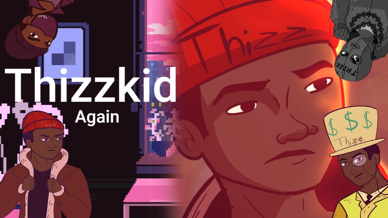 Drawing ThizzKid's banner - YouTube