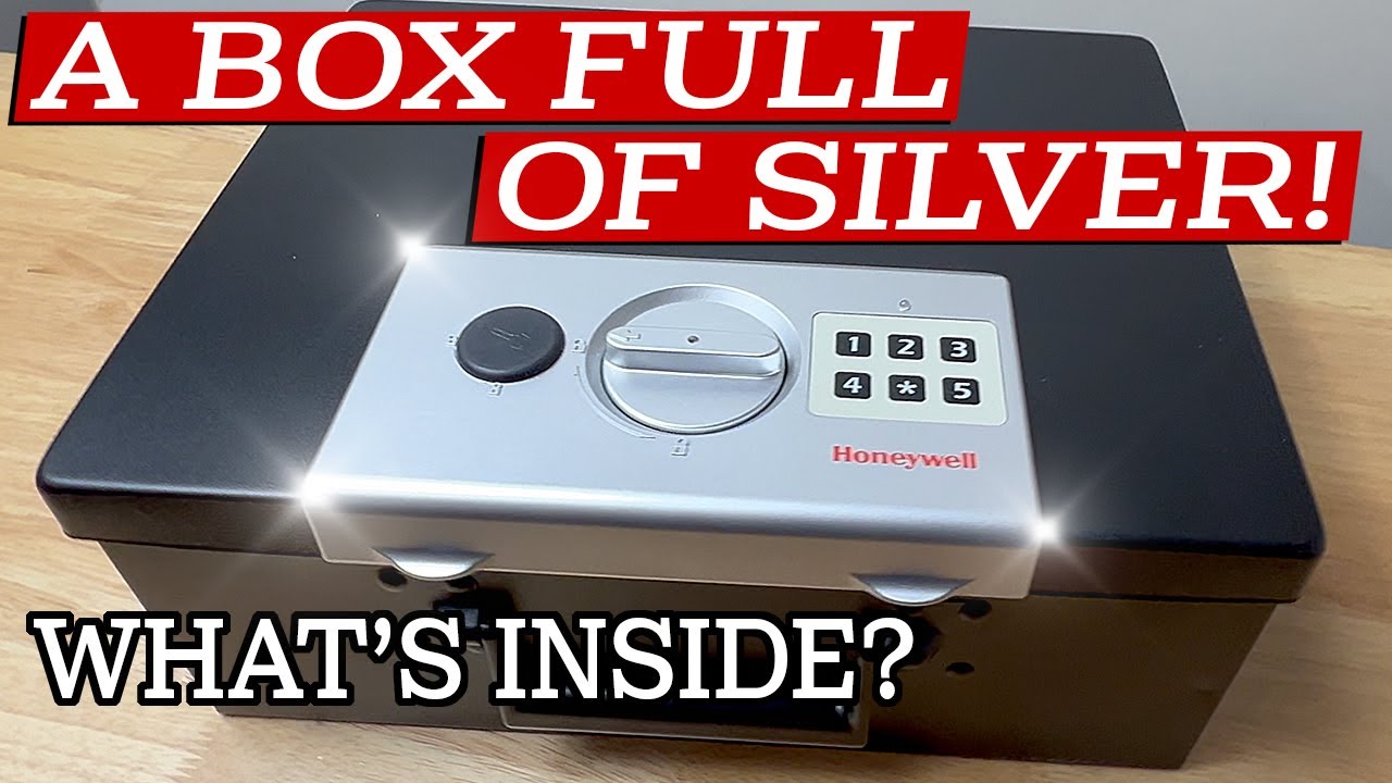 A Box Full of Silver! What's Inside this safe box? - YouTube