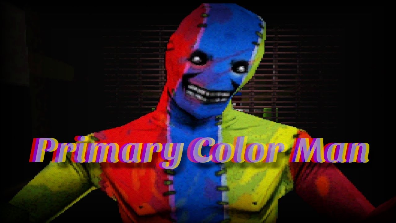 If You Saw This Dude, You Would Run Away Too! - Primary Color Man - YouTube