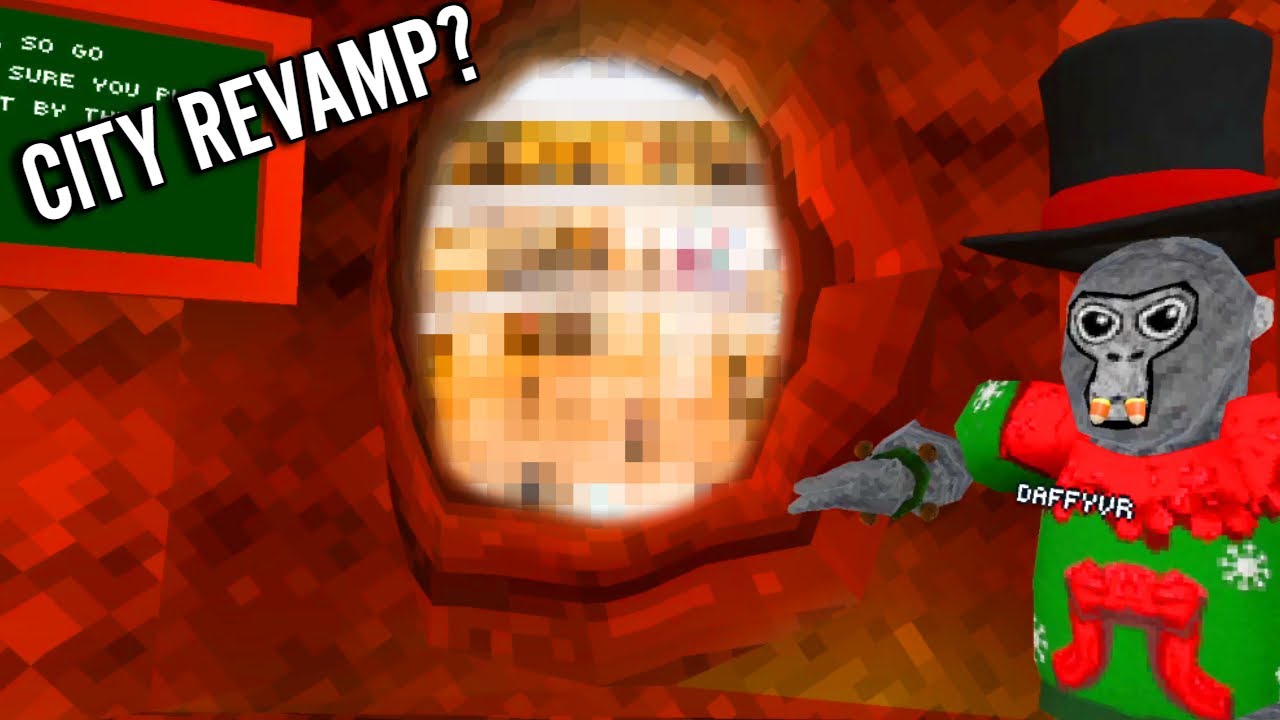 The NEW Gorilla Tag City Revamp Is Out! - YouTube