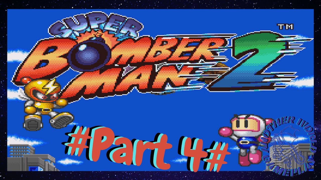 Super Bomberman 2 (SNES) Part 4 -Stage 4: Factory -Bosses: Brain Bomber ...