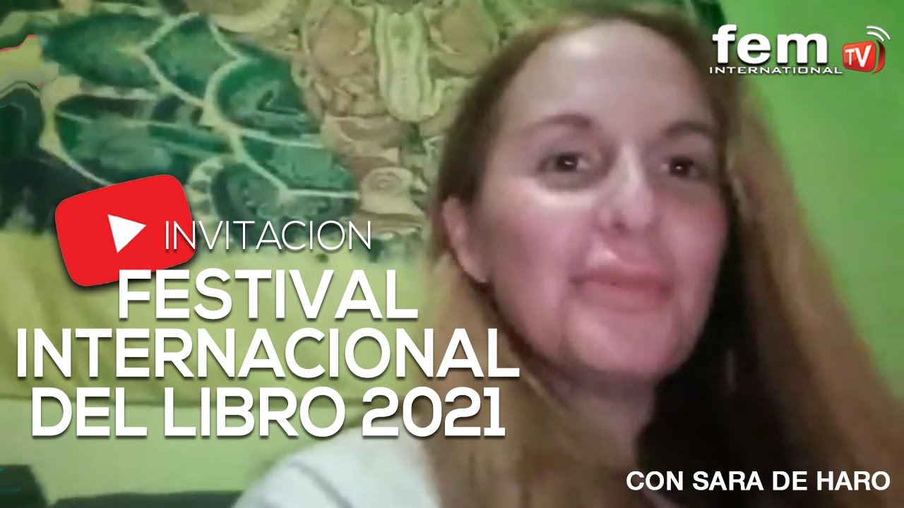 Invitación de Sara de Haro, escritora española al Festival ...