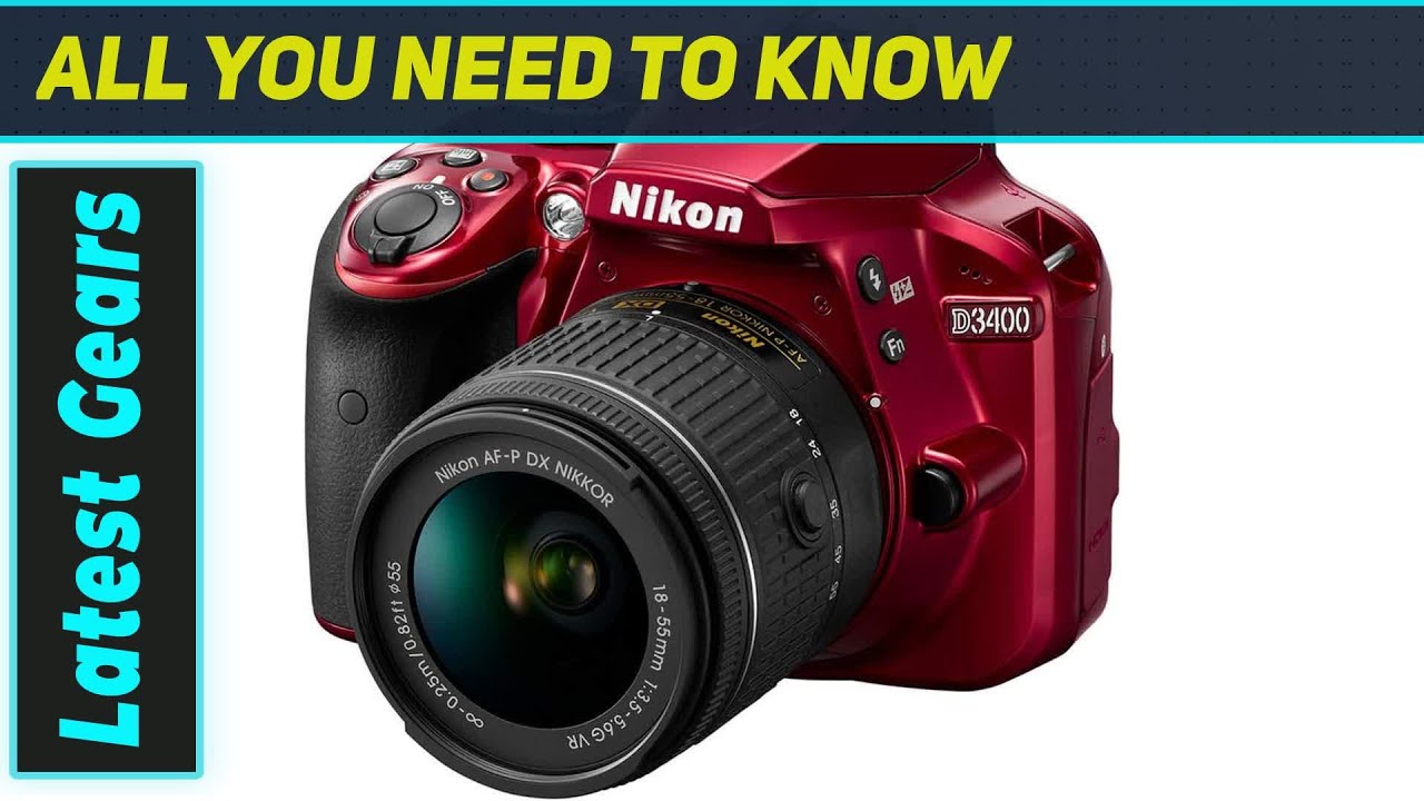 Nikon D3400 Red: The Smartest DSLR Choice for Beginners! - YouTube