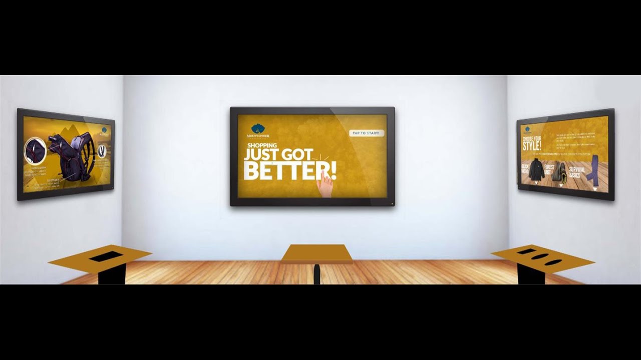 Demo Video of retail installation project - YouTube