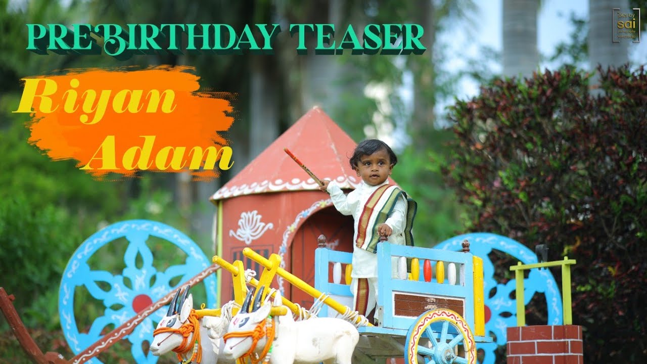 Riyan Adam | First Birthday | Baby boy | Pre Birthday Photoshoot ...