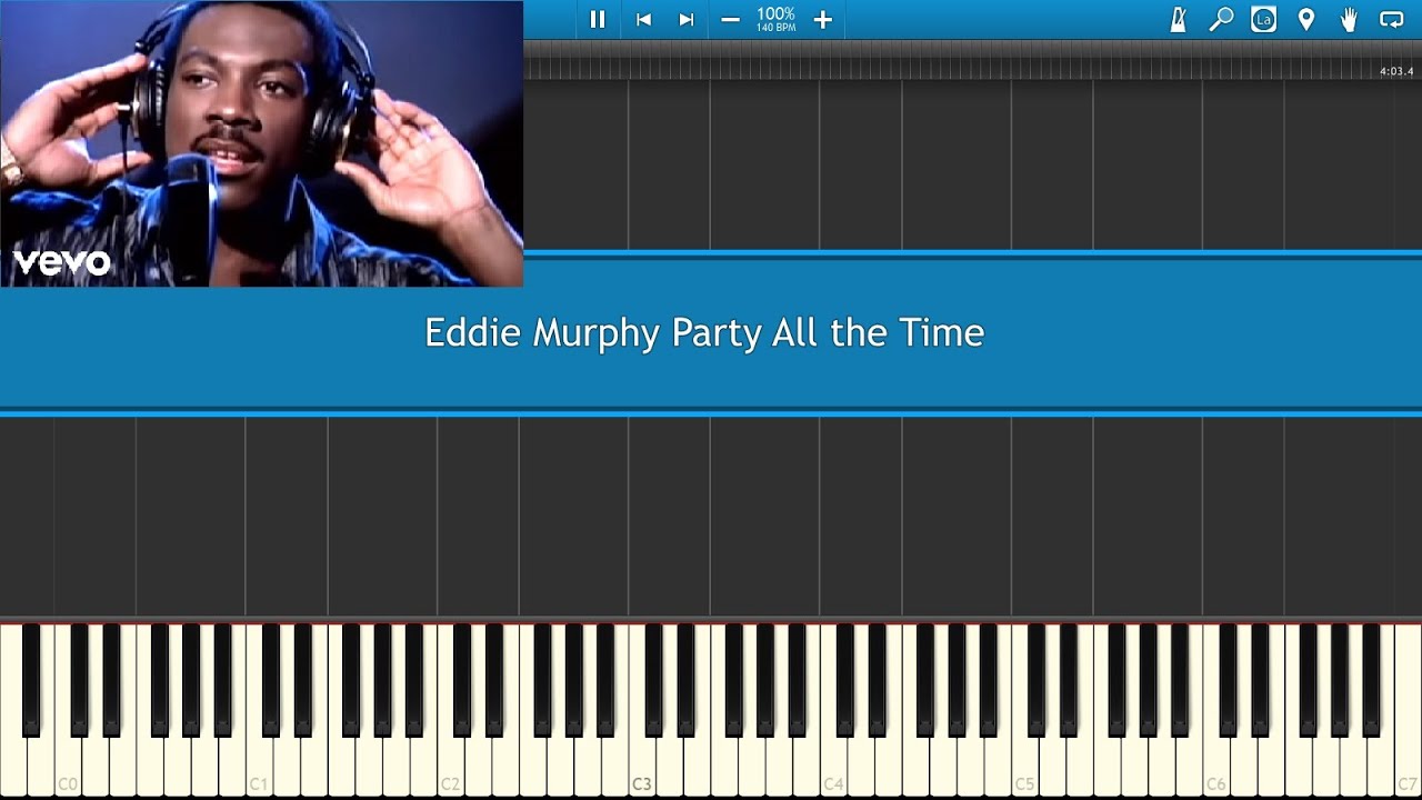 Eddie Murphy Party All the Time - YouTube