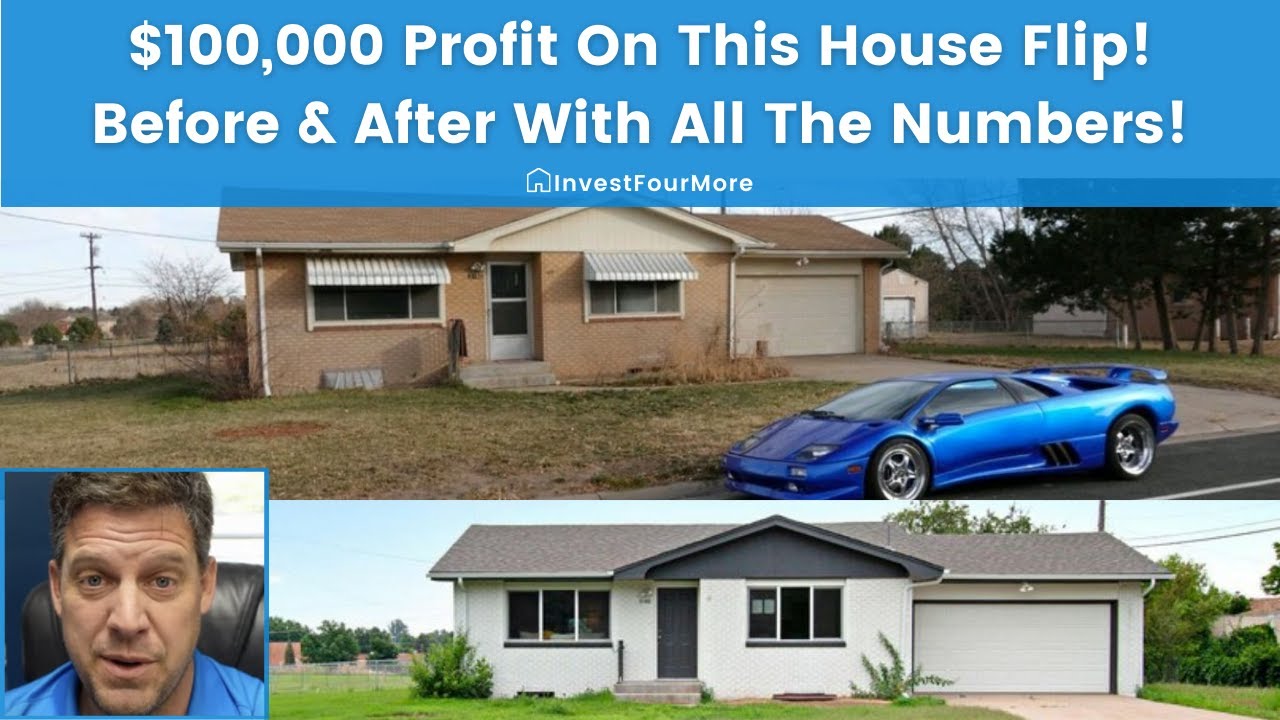 $100,000 Profit on this House Flip! Complete Before and After with All ...