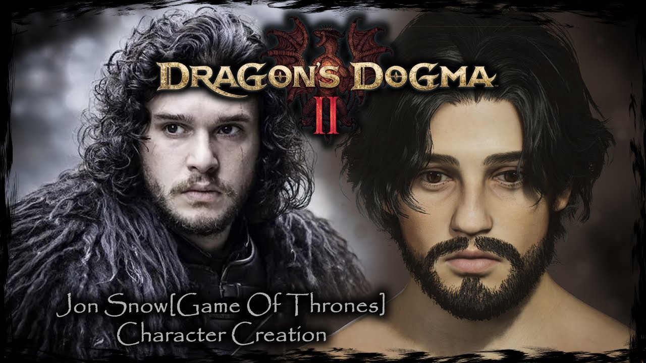 DRAGON'S DOGMA 2 || Jon Snow [Game Of Thrones] - Male Character ...
