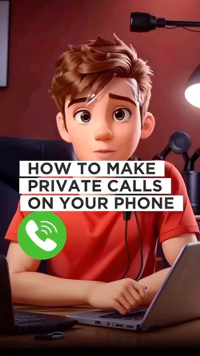 How to make private call on your phone #electronicmusic #tips - YouTube