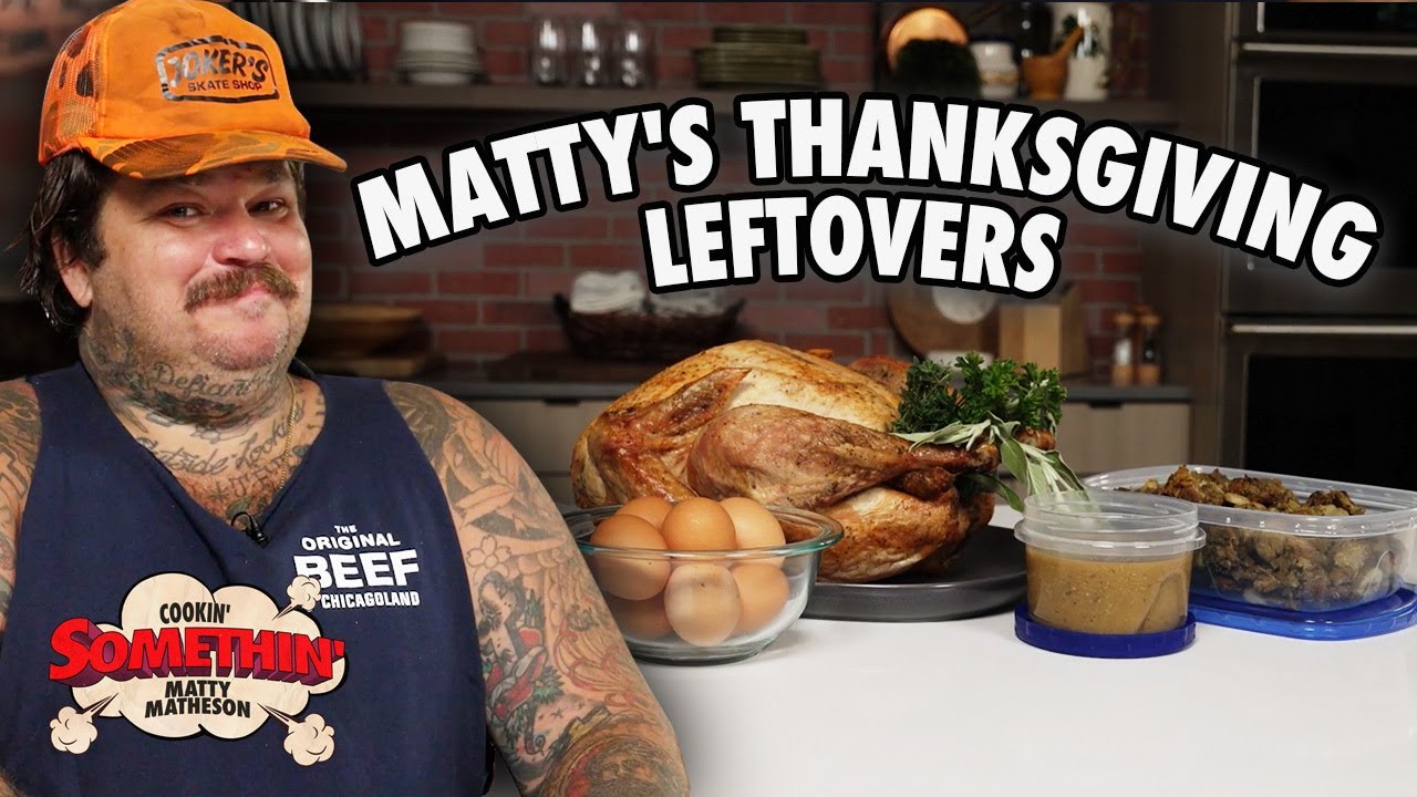 Fried Turkey & Stuffing Cakes | Cookin' Somethin' w/ Matty Matheson ...