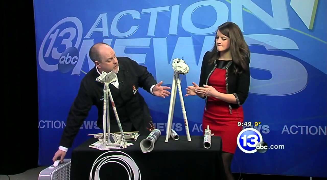 2014 Paper Tower Challenge - YouTube