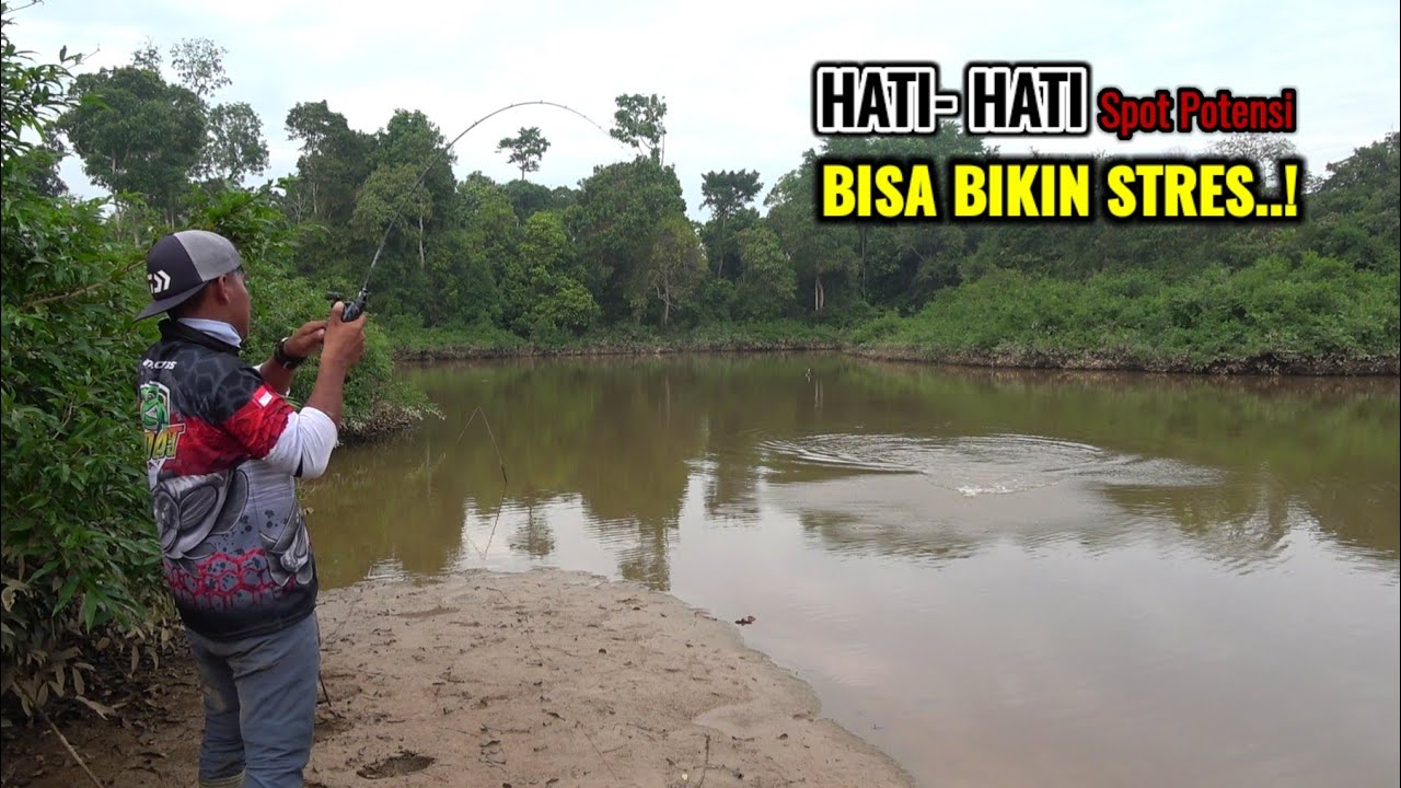 WASPADA..! JIKA MANCING DI DANAU YANG BELUM PERNAH DI CASTING || BISA ...