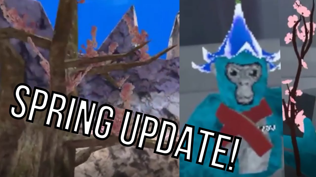 GORILLA TAG SPRING UPDATE! - YouTube