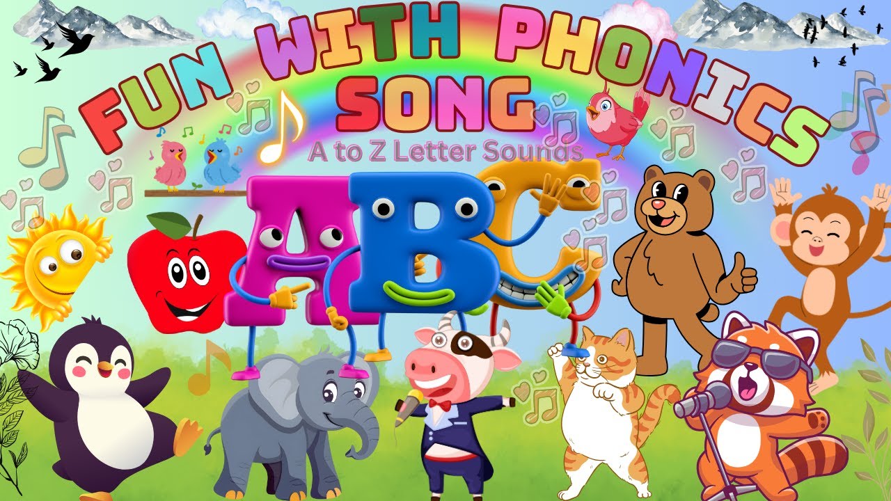 ABC fun with phonics song ! ABC Learning Song for Kids ! Magic Mind ...
