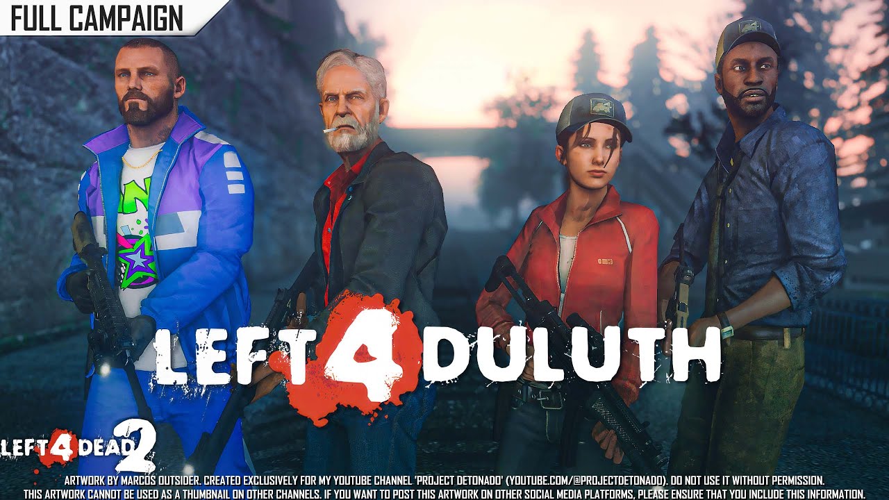 Left 4 Dead 2: Left 4 Duluth | Rating ⭐⭐⭐⭐ 4K 60fps - YouTube