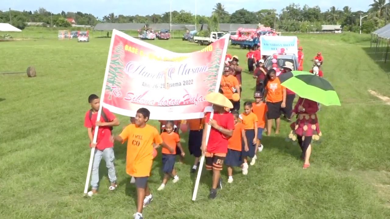 Havelu Masani 2022 Float Parade Kingdom of Tonga - YouTube