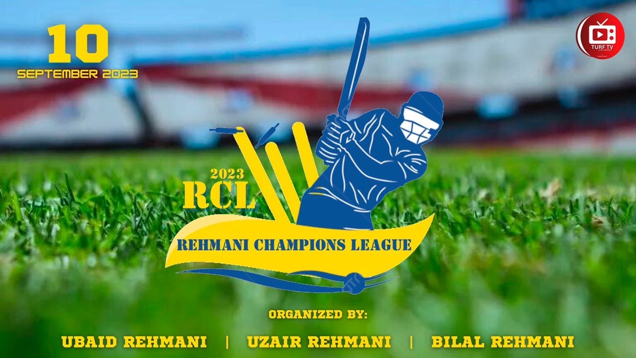 RCL Rehmani Champions League : 2023 - YouTube
