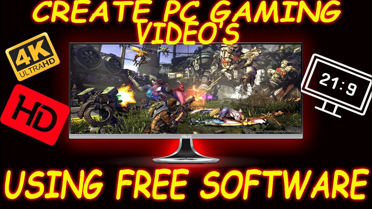 Create PC Gaming Video's Using Free Software! How I do It! Tutorial ...