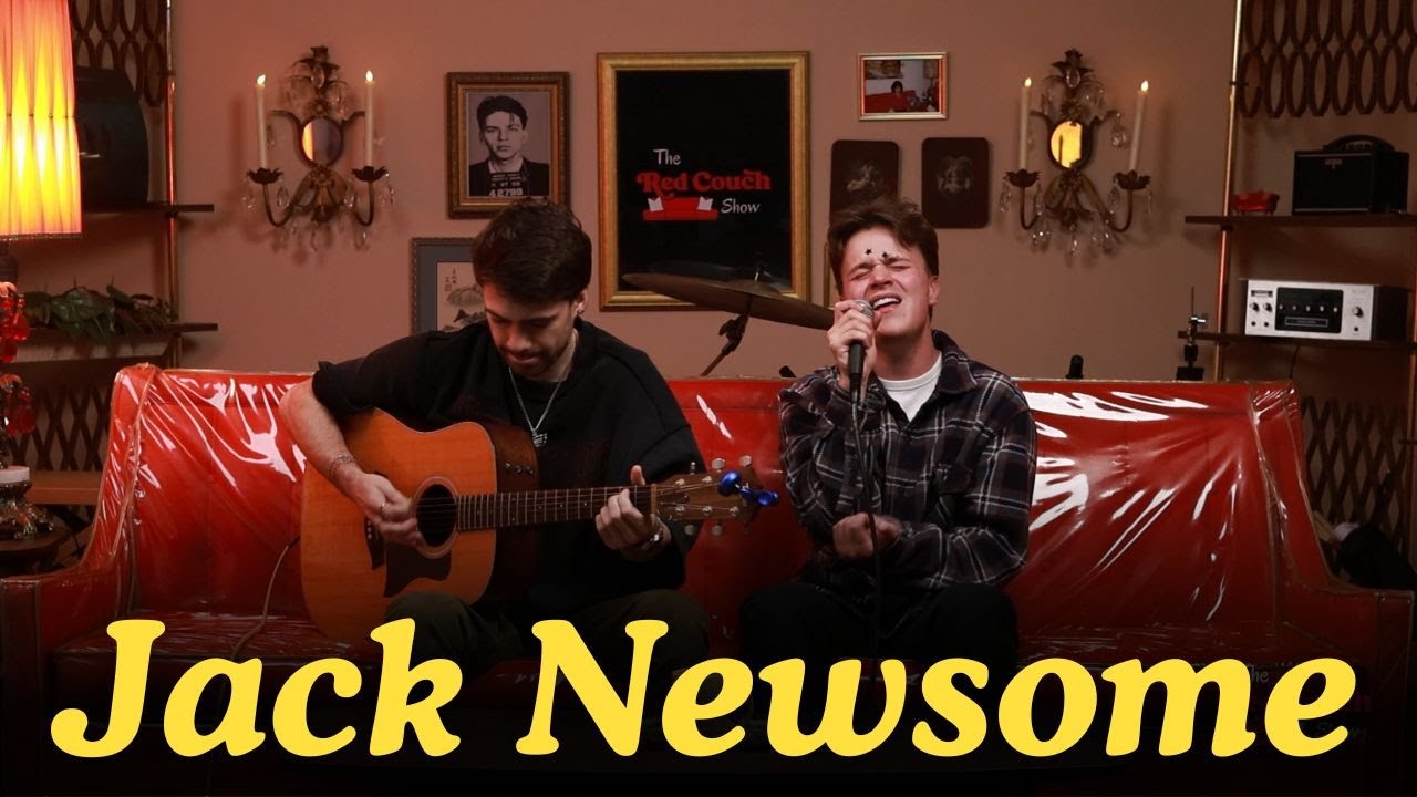 Jack Newsome | Live on Red Couch - YouTube